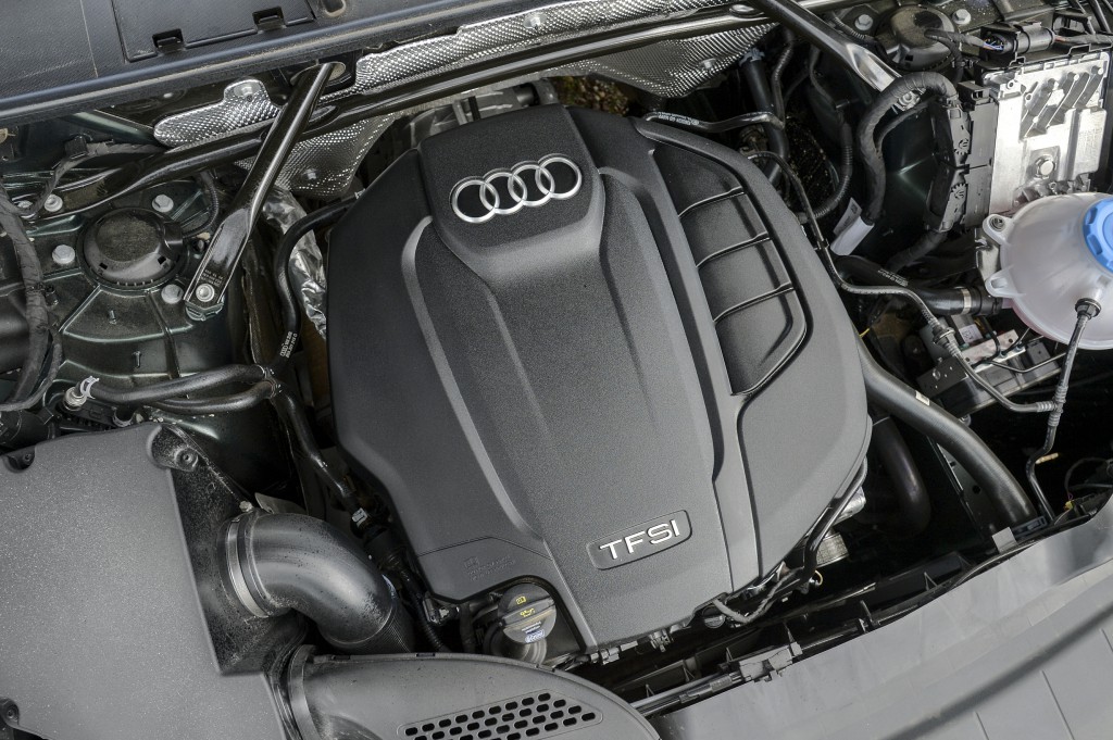 The four-cylinder TDI has a displacement of 1,968 cc and is available ...